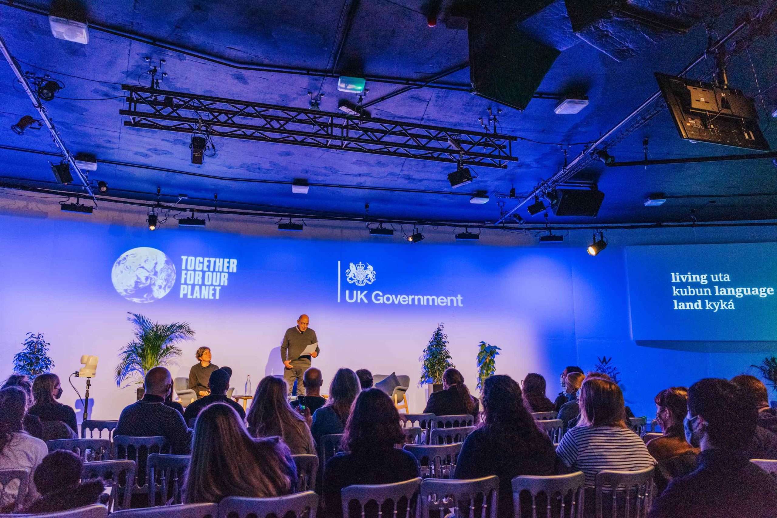 In the COP26 Green Zone! – Living Language Land